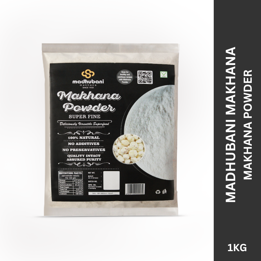 Madhubani Makhana | Gluten Free Powder | High Calcium Healthy Diet ...